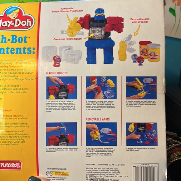 Playskool | Office | Vintage 995 Playdoh Playskool Dohbot The Awesome ...
